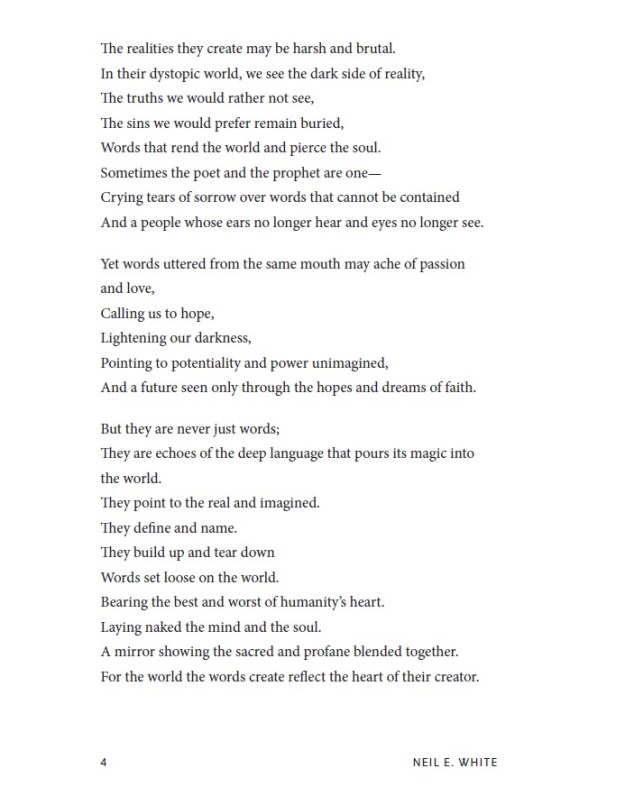 Reading of Creative Words, the title poem of Creative Words | Sign of ...